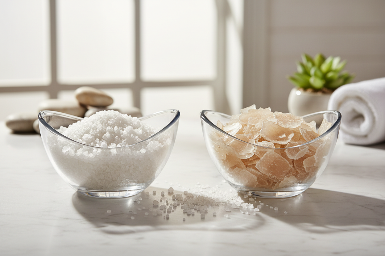 Epsom Salt vs Magnesium Chloride for Baths | Which Works Better?