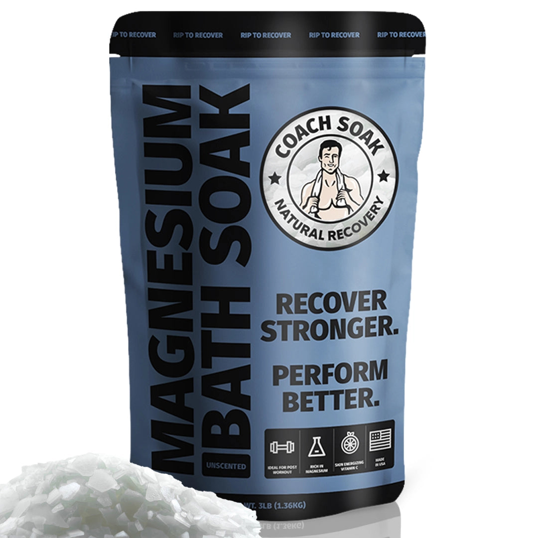 Bath Soaks and Recovery Cream for Sore Muscles - Coach Soak